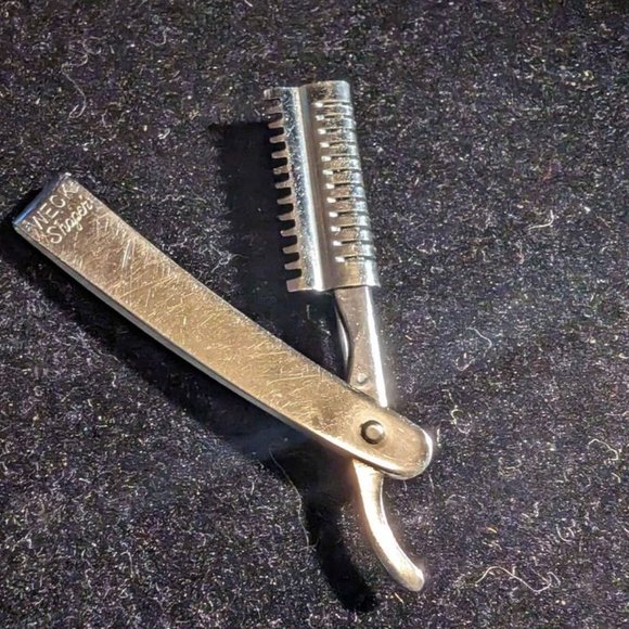 Jewelry | Vintage Weck Modern Hair Shaper Pin Blue Bin 7 | Poshmark